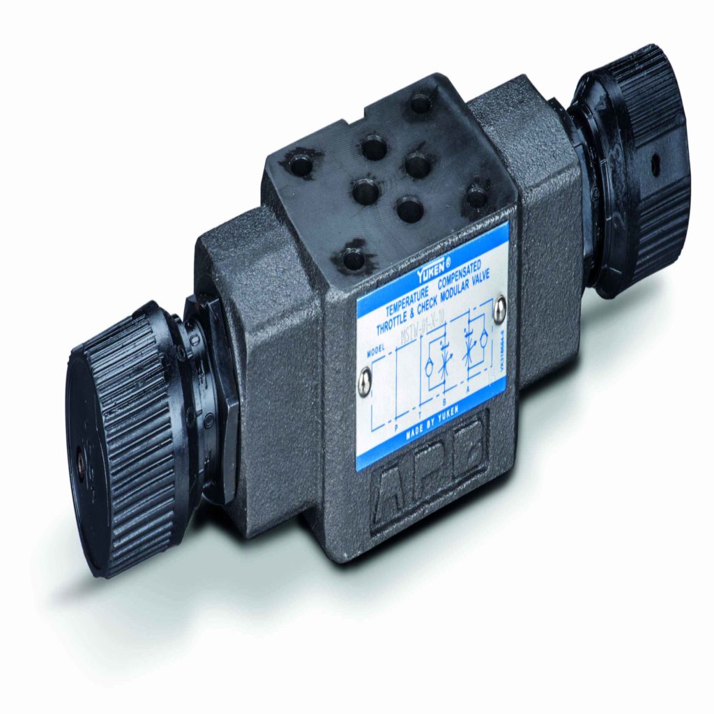 Cetop 3 Temperature Compensated Flow Control & Check Valve | Yuken