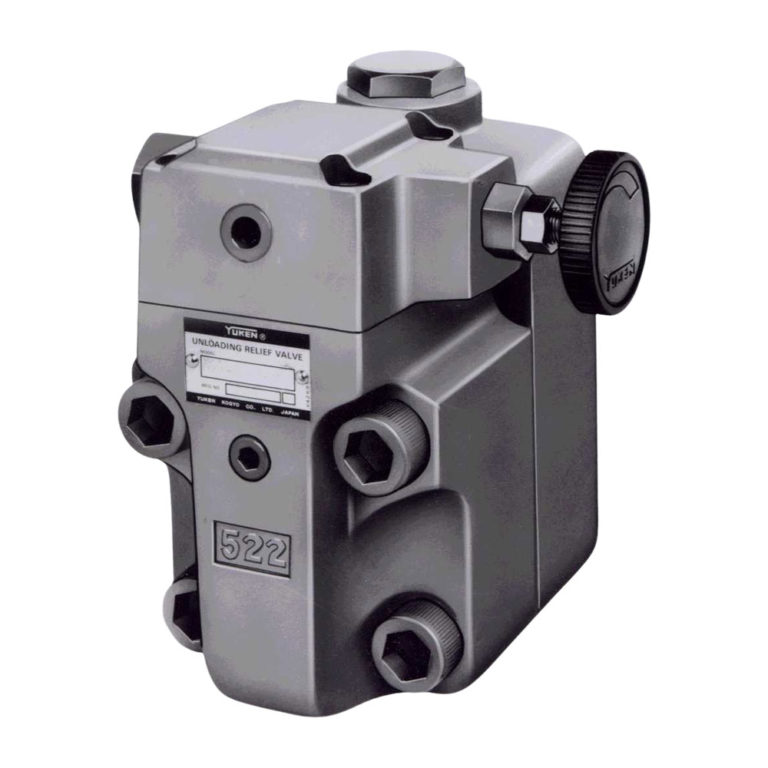 Unloading relief valves - Yuken Hydraulic Specialists